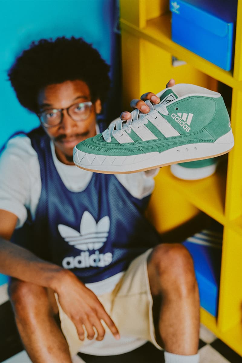 atmos × adidas originalsからADIMATIC MID "NEO GREEN"が発売 | Hypebeast.JP