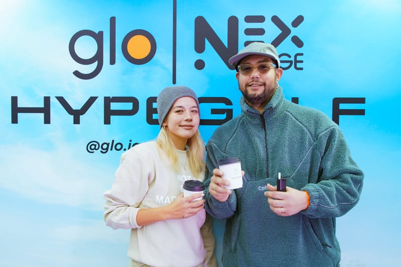 HYPEゴルファーを奮励した glo™ にクローズアップ | Hypebeast.JP