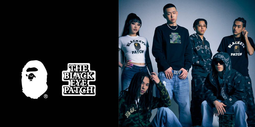 アベイシングエイプxブラックアイパッチのコラボコレクションが発売 | Hypebeast.JP