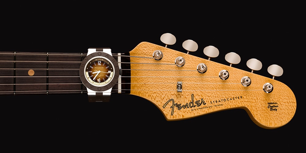 ブルガリとフェンダーの異色コラボによるアルミニウムとストラトキャスターが登場 | Hypebeast.JP
