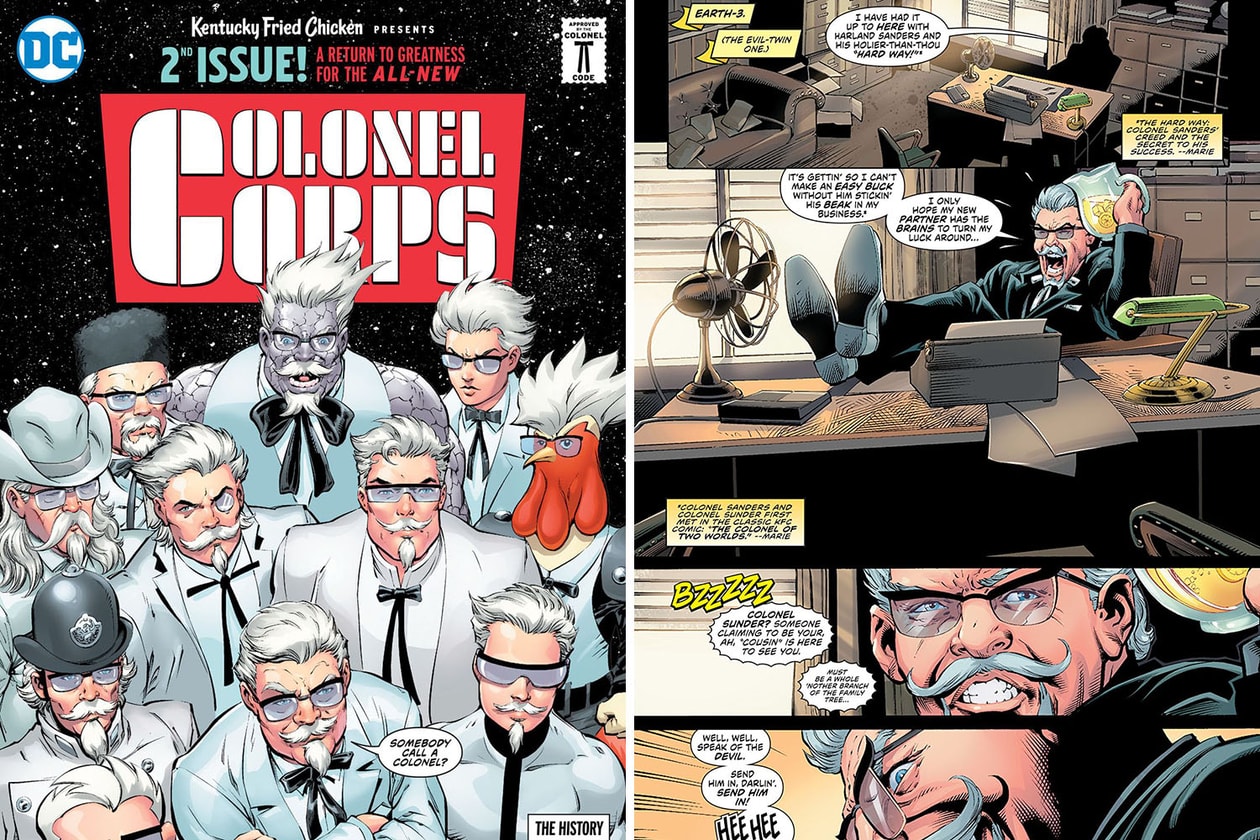 KFC x DC 만화책 삼부작 2017 | Hypebeast.KR | 하입비스트