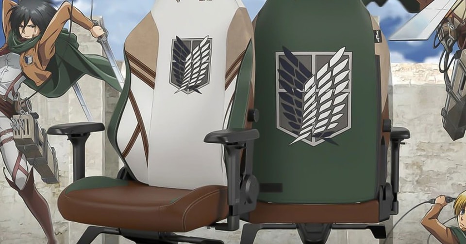 '진격의 거인' x 시크릿랩 게이밍 체어 출시 정보 | HYPEBEAST.KR | 하입비스트