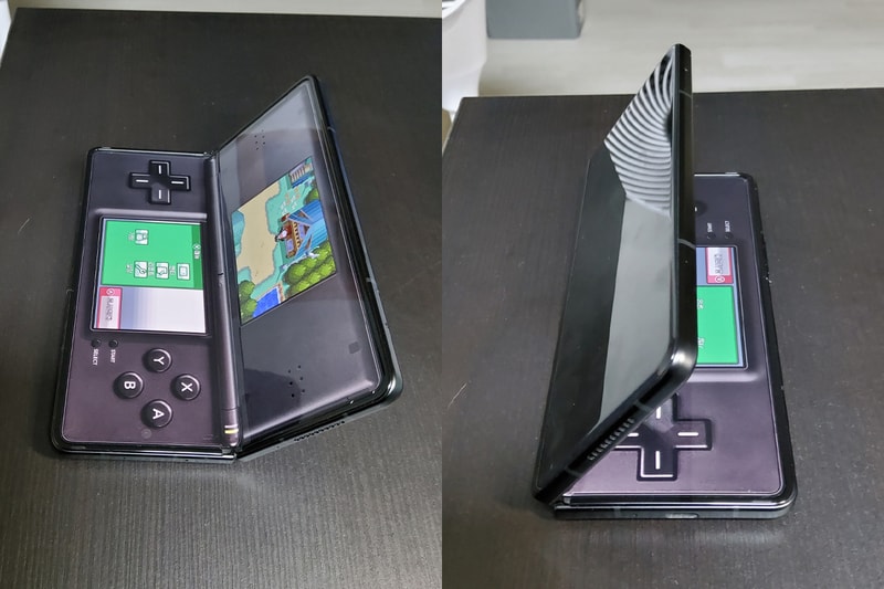 갤럭시 Z폴드로 만든 닌텐도 DS | Hypebeast.KR | 하입비스트