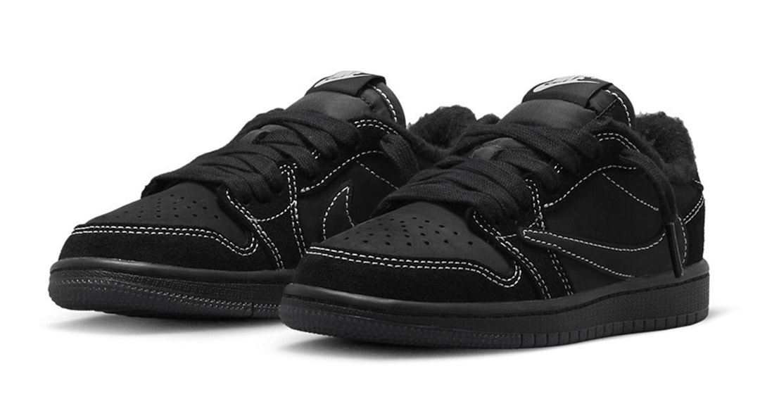 트래비스 스콧 x 에어 조던 1 로우 ‘블랙 팬텀’ 어린이용 공개 | Hypebeast.KR | 하입비스트