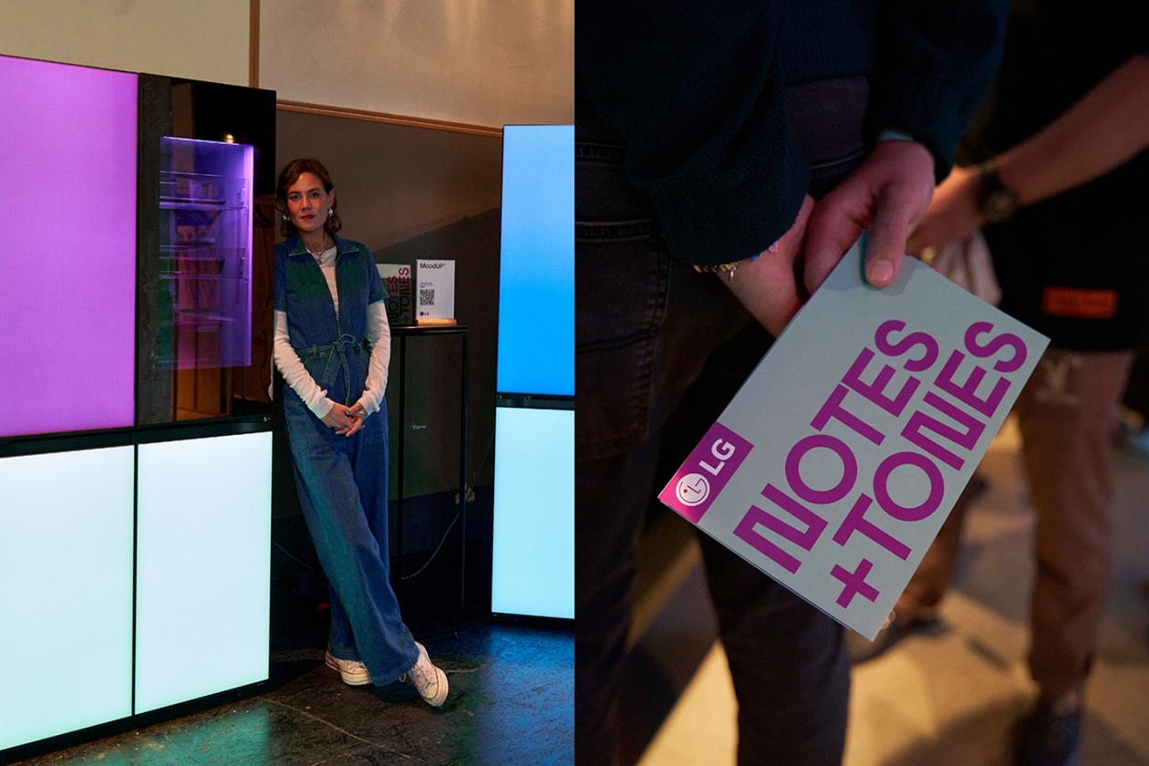 LG MoodUP™ Refrigerator With Color Changing Panels | Hypebeast