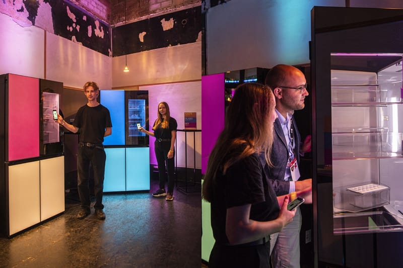 LG MoodUP™ Refrigerator With Color Changing Panels | Hypebeast