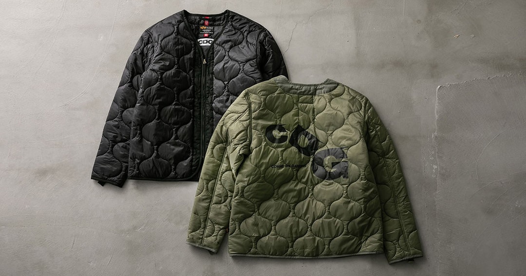 1970~80년대 제품 복각한, CDG x 알파 인더스트리 협업 출시 정보 | Hypebeast.KR | 하입비스트