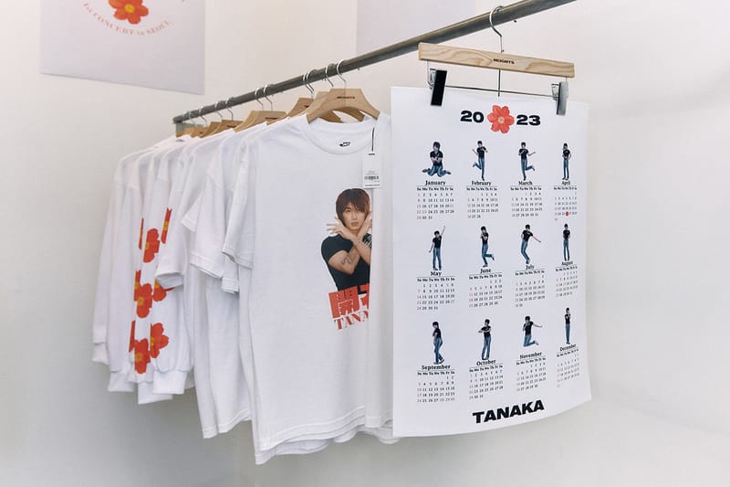 Invite Only: 다나카 첫 번째 콘서트 굿즈로 채워진 하이츠 팝업 | Hypebeast.KR | 하입비스트