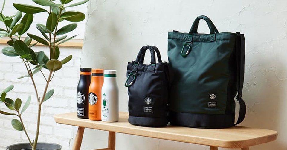 Starbucks x Porter Collaboration Launch: Waterproof Bags and Stainless ...