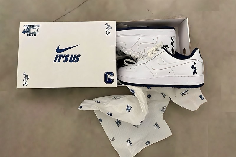 릴 야티 x 나이키 에어 포스 1 퍼스트룩 - Kollo