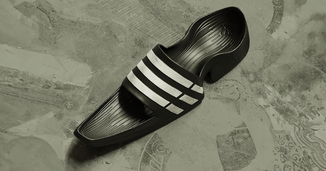 스태니스 슬라브, 뾰족한 형태의 아디다스 슬리퍼 공개 | Hypebeast.KR | 하입비스트