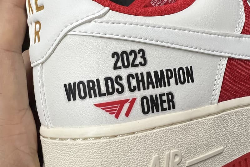 T1 ‘리그 오브 레전드’ 팀을 위한 커스텀 나이키 에어 포스 1 공개 | Hypebeast.KR | 하입비스트