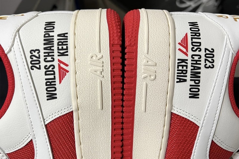 T1 ‘리그 오브 레전드’ 팀을 위한 커스텀 나이키 에어 포스 1 공개 | Hypebeast.KR | 하입비스트