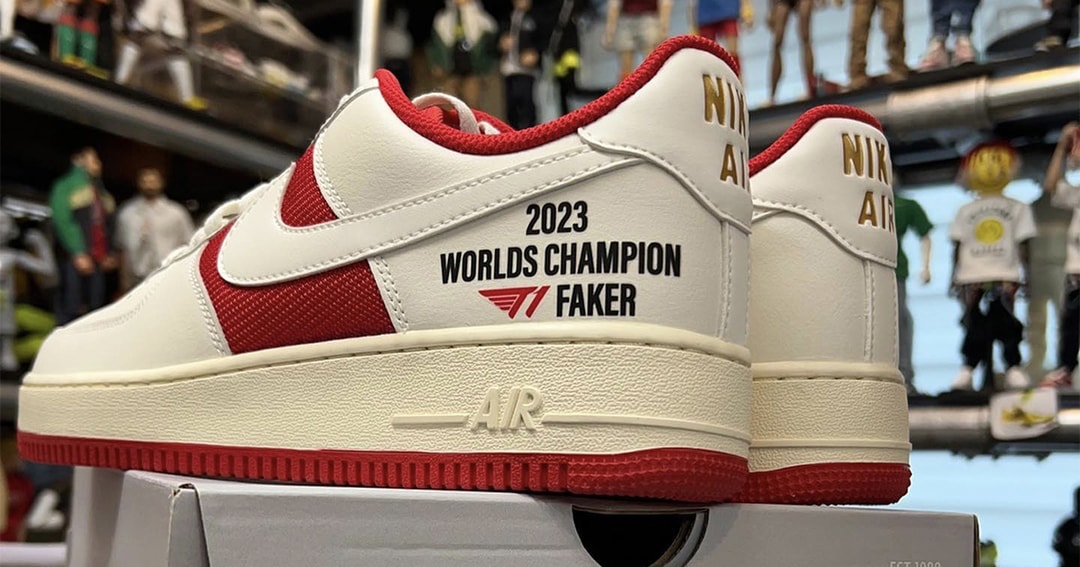 T1 ‘리그 오브 레전드’ 팀을 위한 커스텀 나이키 에어 포스 1 공개 | Hypebeast.KR | 하입비스트