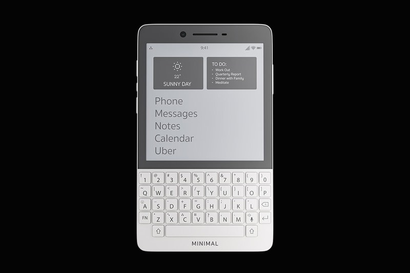 키보드와 전자잉크 디스플레이를 갖춘 스마트폰이 공개됐다 | Hypebeast.KR | 하입비스트