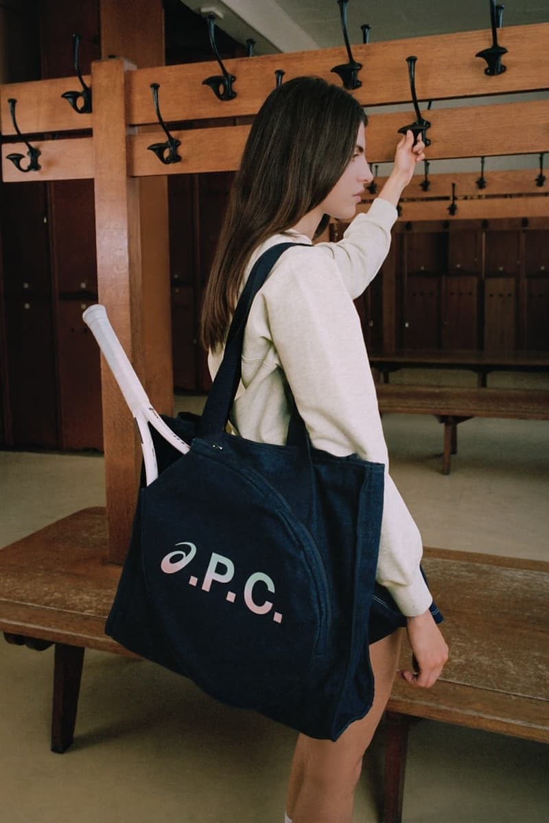 아식스 x A.P.C., 첫 풀라인 테니스 컬렉션 공개 | Hypebeast.KR | 하입비스트