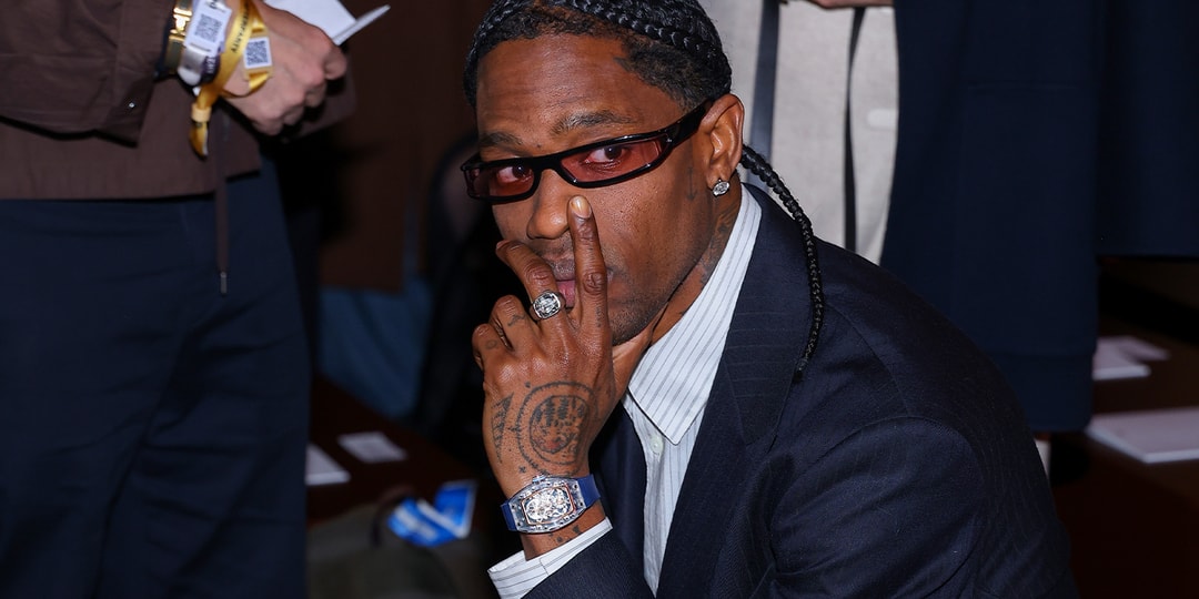 Wrist Check: Travis Scott at ang $3 Million Richard Mille Watch | Hypebeast