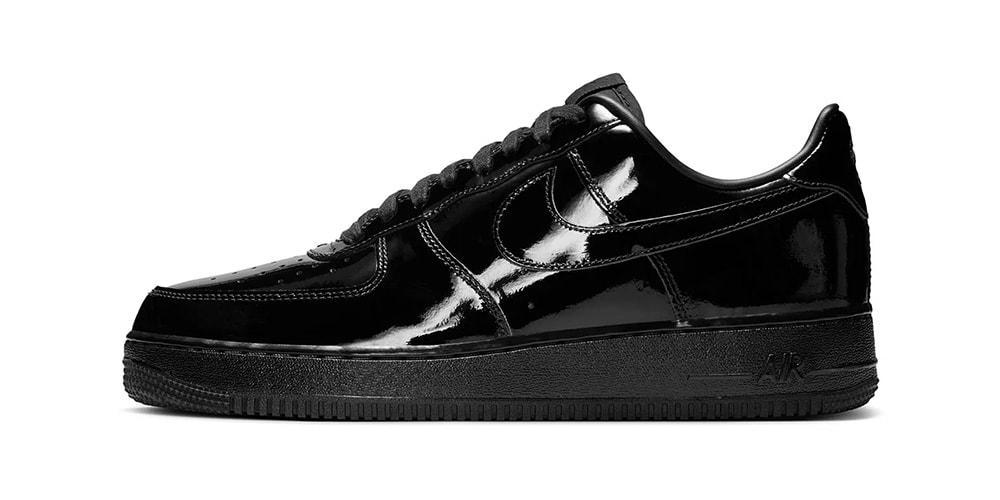 Nike Air Force 1 Low “Black Patent” Opisyal na Mga Imahe | Hypebeast