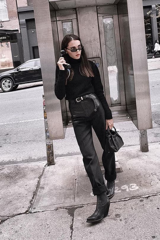 2018 鞋毆潮流要 cowboy boots 牛仔靴街拍造型 - POPBEE