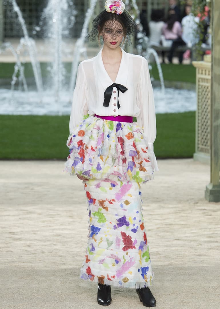 Chanel 2018 春夏高訂系列於巴黎時裝周展出 - POPBEE