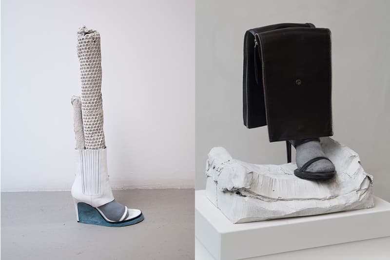 Helmut Lang 特別委託藝術家 Rose Salane 為品牌位於紐約和洛杉磯的商店創作一系列雕塑作品 - POPBEE