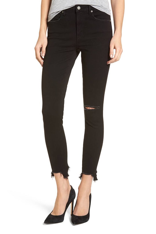 好穿又顯瘦的黑色牛仔褲推介 - POPBEE