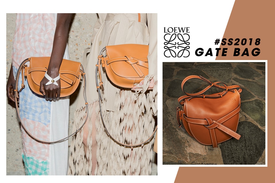 繼 Puzzle Bag 之後 Loewe 2018 春夏即將跑紅的就是這個 Gate Bag - POPBEE