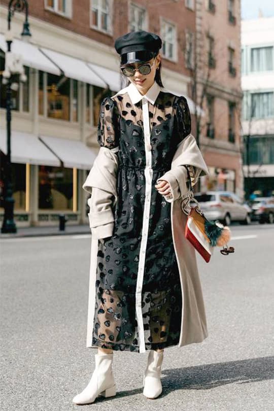 乍暖還寒的初春 Trench Coat 街拍造型靈感 - POPBEE
