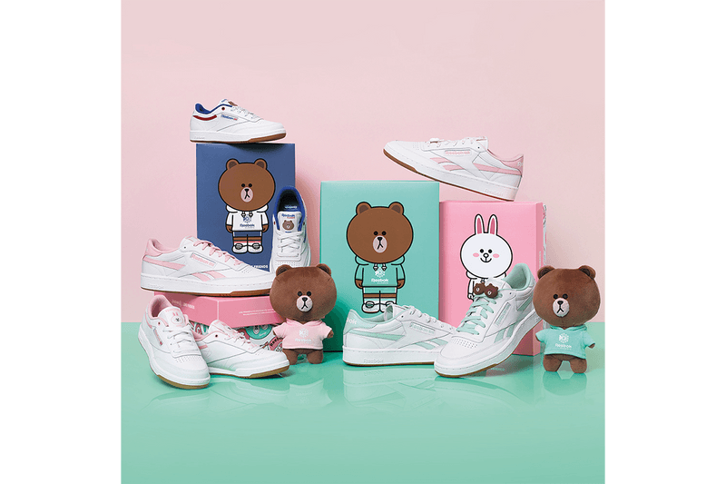 Line Friends 與 Reebok 聯乘球鞋 - POPBEE
