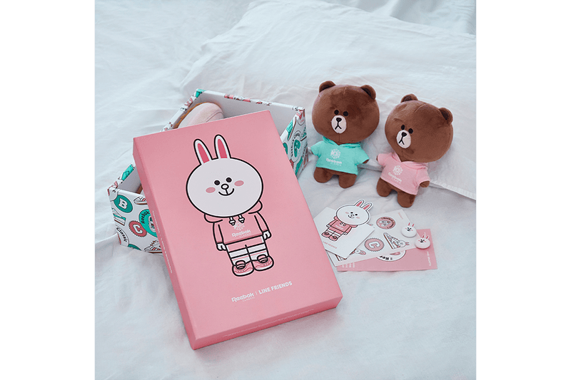 Line Friends 與 Reebok 聯乘球鞋 - POPBEE