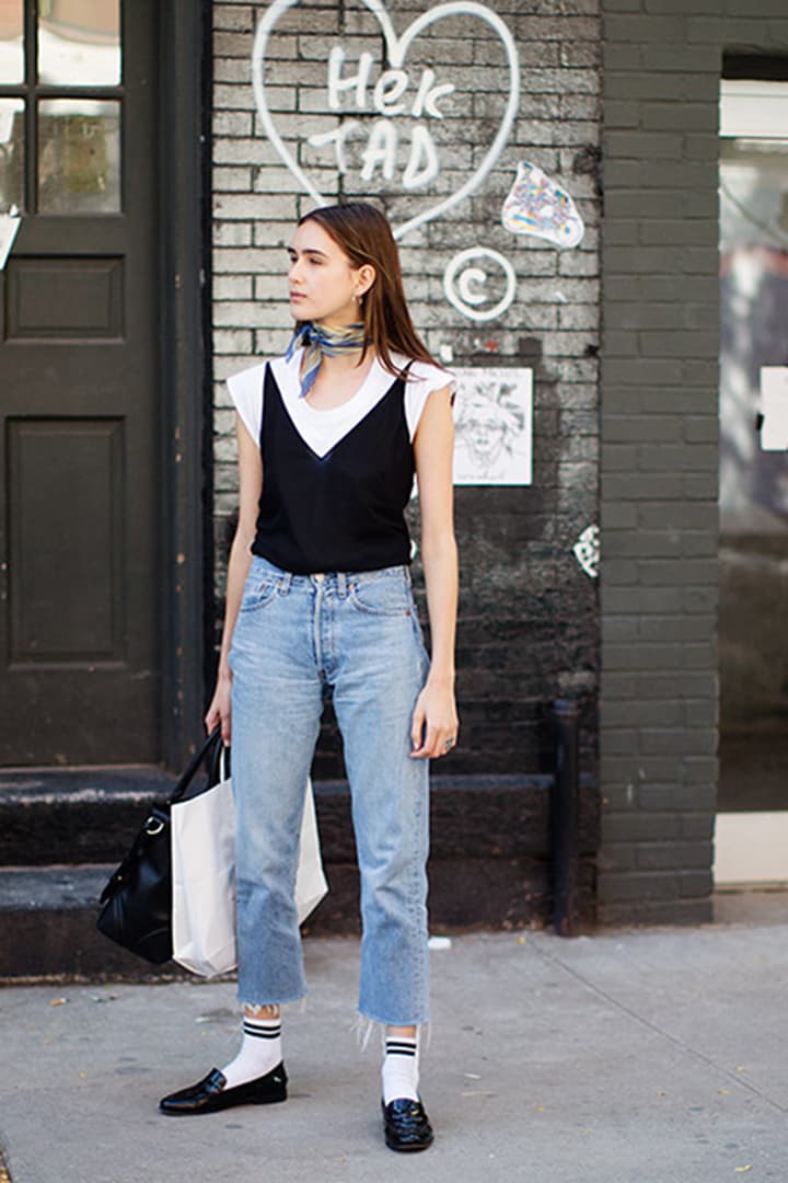 白 Tee 個性化搭配技巧 - POPBEE