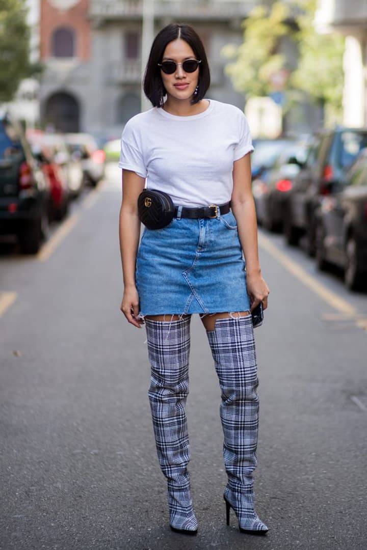 白 Tee 個性化搭配技巧 - POPBEE