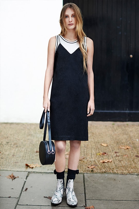 2018 秋冬天橋潮流 蛇紋 boots - POPBEE