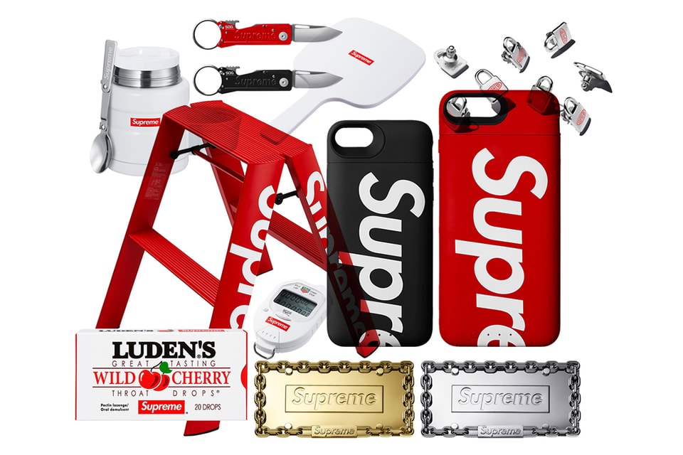 Supreme 2018 年秋冬飾品系列即將開售！ - POPBEE