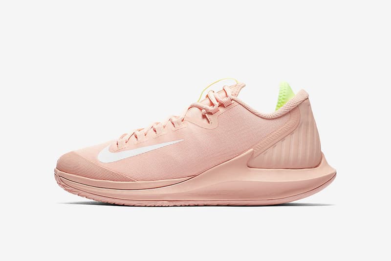 NikeCourt Air Zoom Zero 蜜桃粉色波鞋 - POPBEE