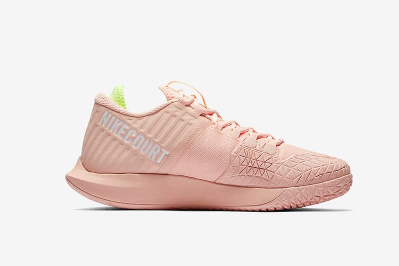 NikeCourt Air Zoom Zero 蜜桃粉色波鞋 - POPBEE
