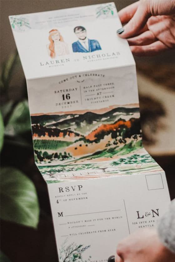 Pinterest 上最火紅的婚禮邀請卡 - POPBEE