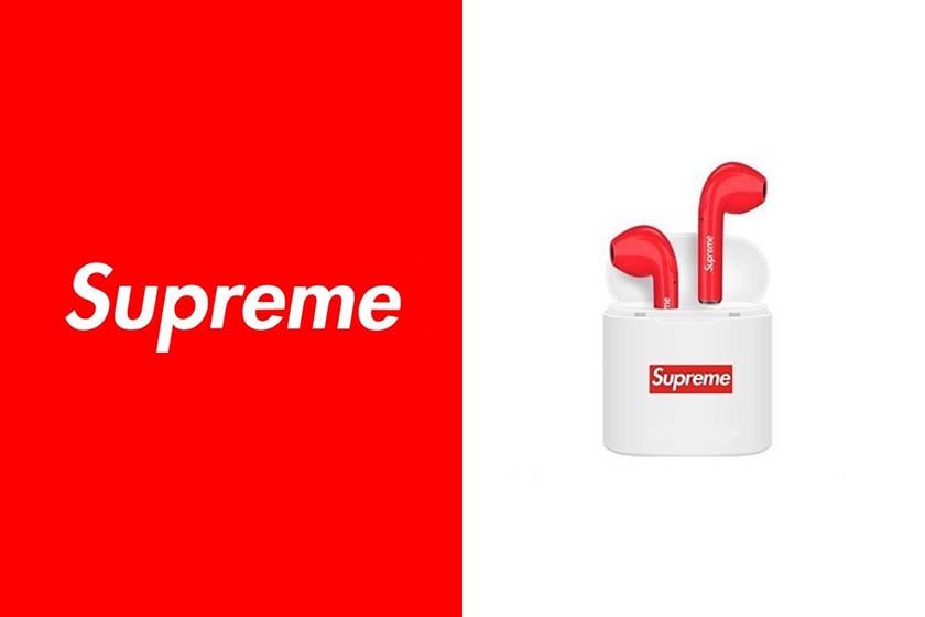 準備再度跨界：Supreme X Apple AirPods 聯名推出藍芽耳機？ - POPBEE
