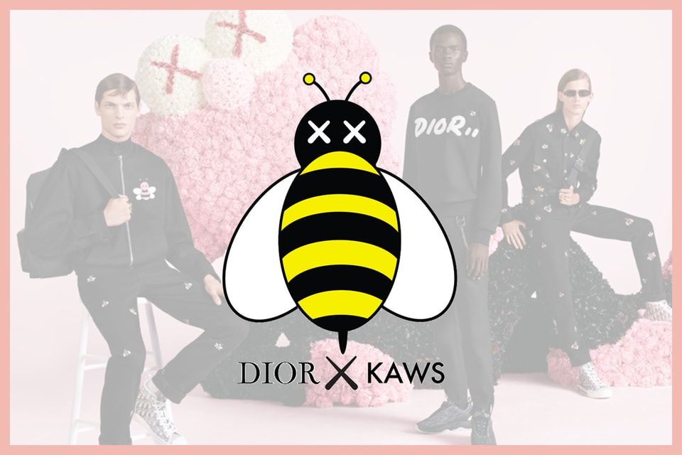 Dior X KAWS 聯乘系列的蜜蜂會搶錢！ - POPBEE