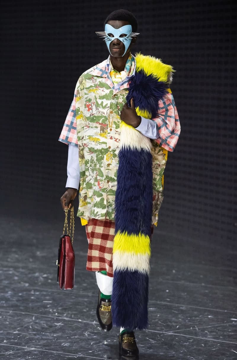 #MFW：Gucci 2019秋冬大秀，上演一場華麗狂妄的復古假面派對！ - POPBEE