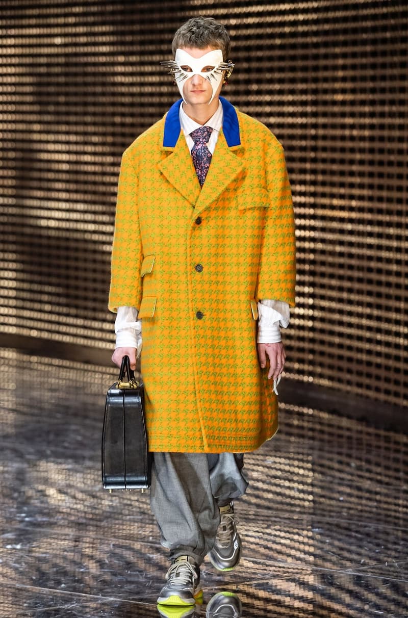 #MFW：Gucci 2019秋冬大秀，上演一場華麗狂妄的復古假面派對！ - POPBEE