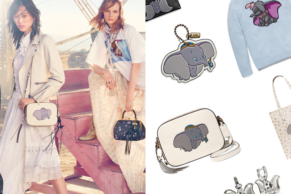 Disney x Coach 全新系列登場，小飛象 Dumbo 聯名單品、售價一次看！ - POPBEE