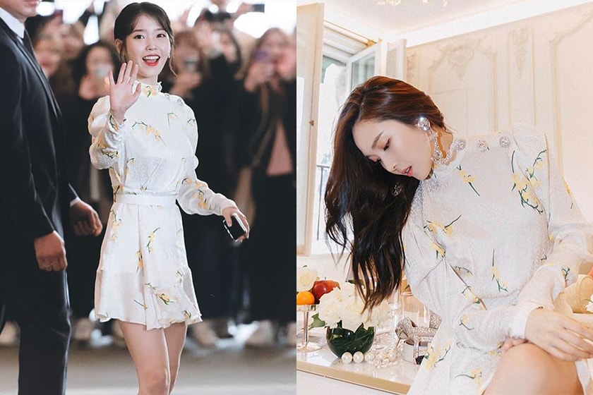 IU、Irene、Jessica 不約而同撞衫！這件洋裝到底有什麼魅力讓女神都穿上它！ - POPBEE