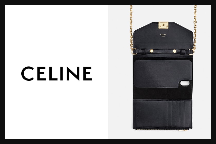Celine 推出鏈帶 iPhone Clutch／ iPhone case - POPBEE
