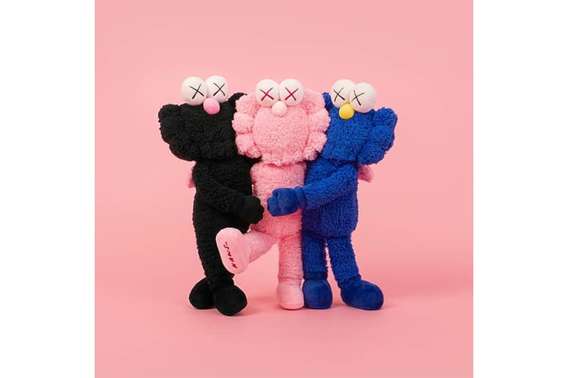 KAWS BFF 粉紅色版限量公仔 2019 發售日期詳請 - POPBEE