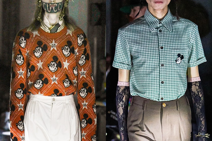 Gucci 發佈 早春 2020 系列，將米奇老鼠化身成一系列單品 - POPBEE