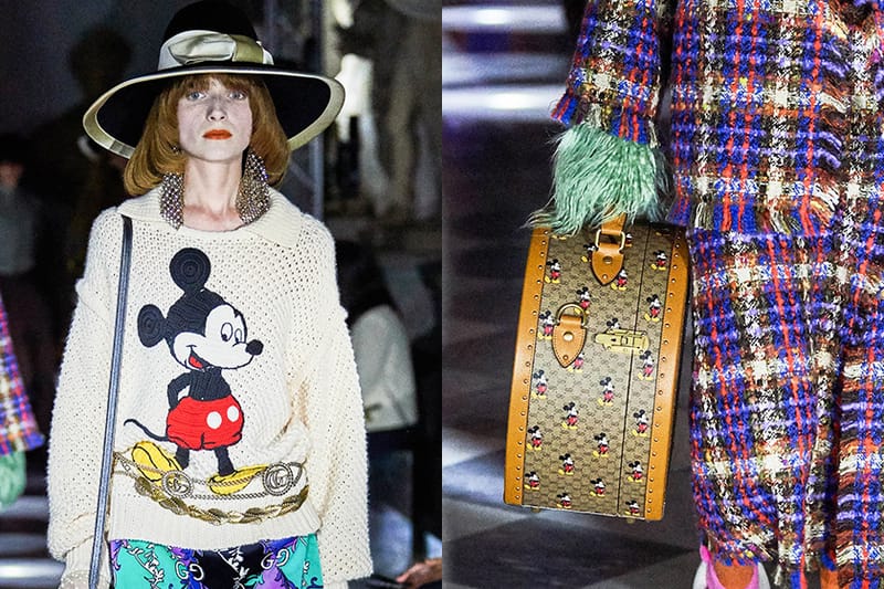 Gucci 發佈 早春 2020 系列，將米奇老鼠化身成一系列單品 - POPBEE