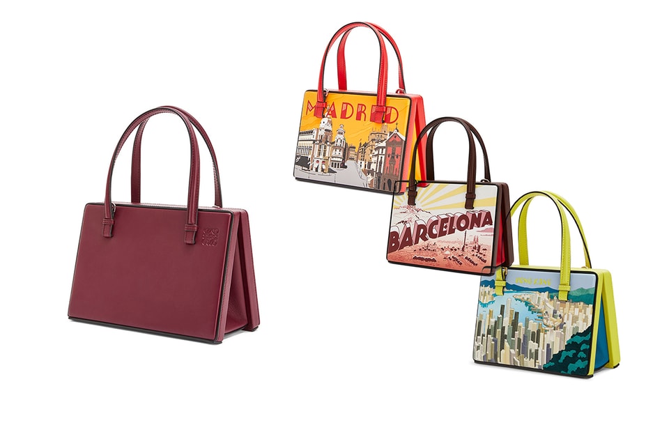Loewe 推出全新 Postal 手袋，香港的城市風景出現在限量新款上！ - POPBEE