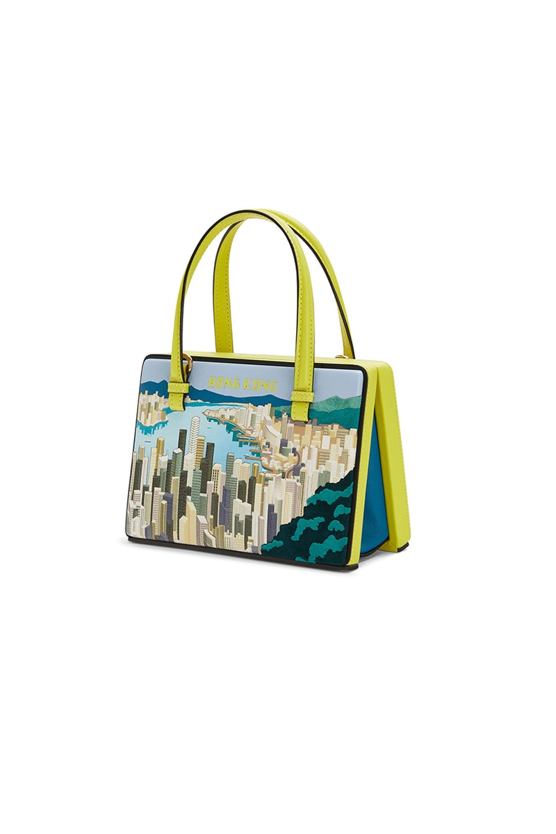 Loewe 推出全新 Postal 手袋，香港的城市風景出現在限量新款上！ - POPBEE