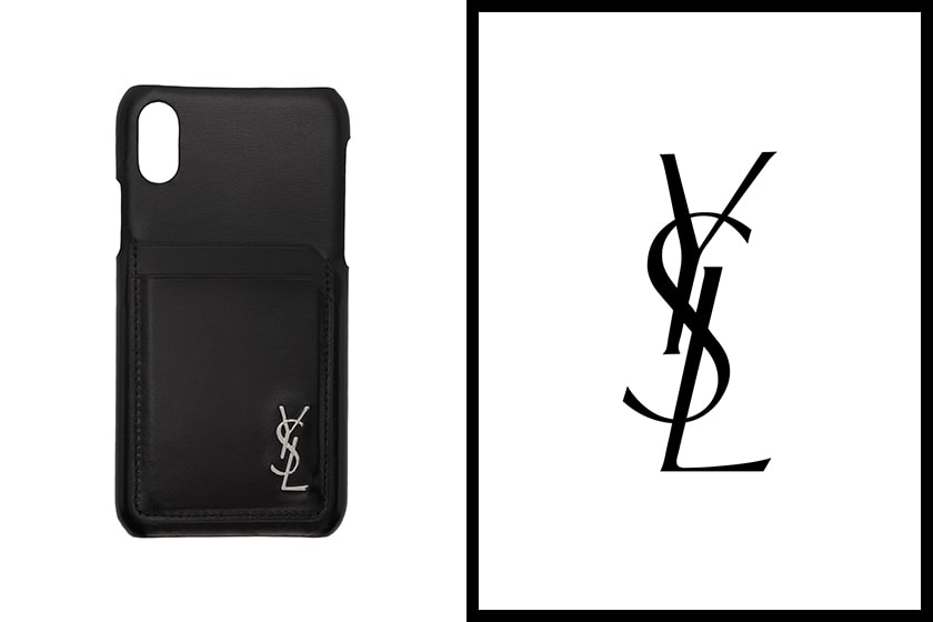 Saint Laurent YSL 推出黑色皮革 iPhone Case - POPBEE